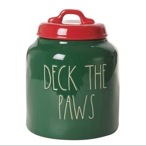 Rae Dunn | Dog | Rae Dunn Xl Deck The Paws Canister | Poshmark
